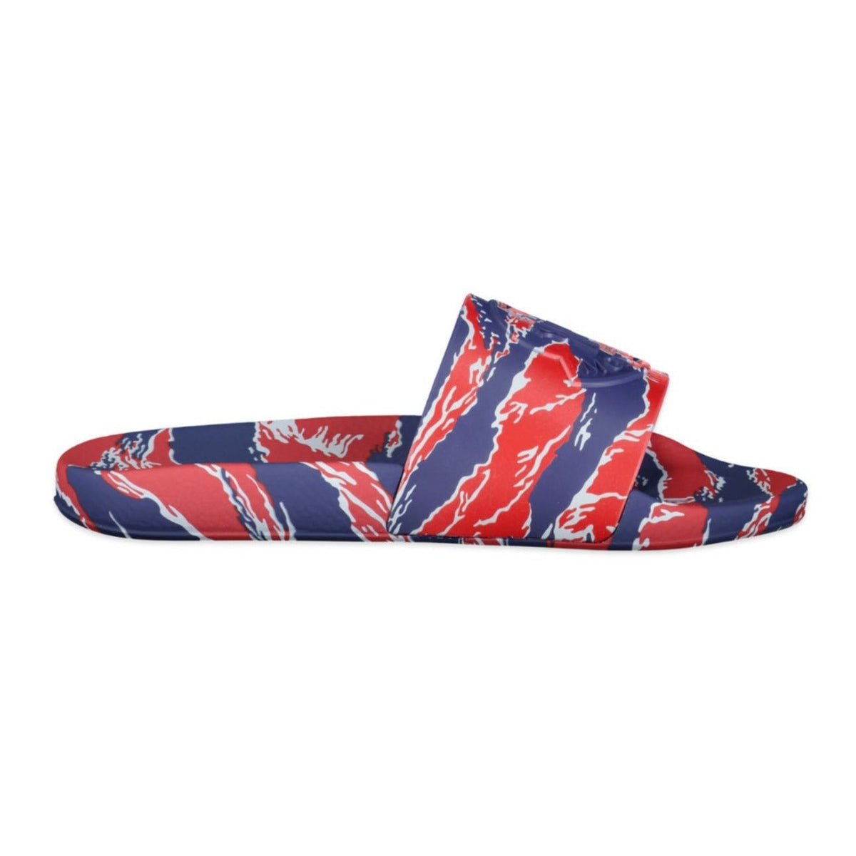 Moncler Basile Red & Blue Sliders - Outlet Sale Always Under Retail ...